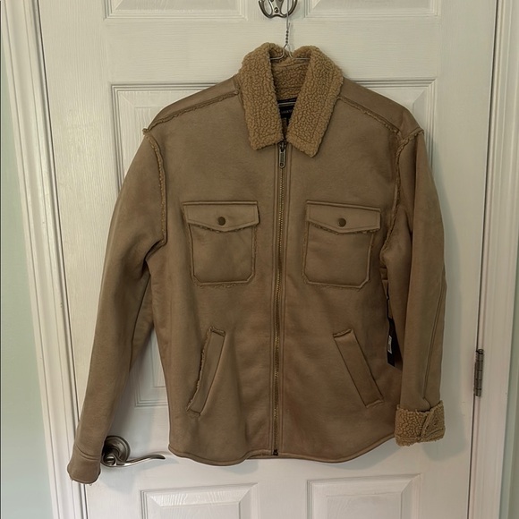 Brixton | Jackets & Coats | Brixton Tan Military Field Jacket With ...